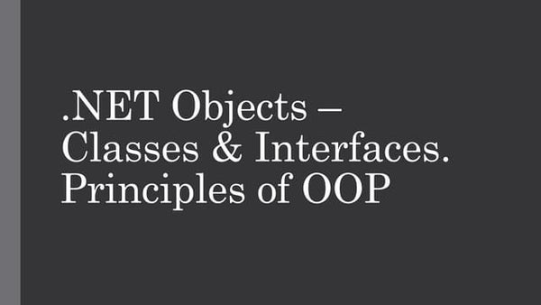 Defining Classes Part I Constructors Properties Ppt