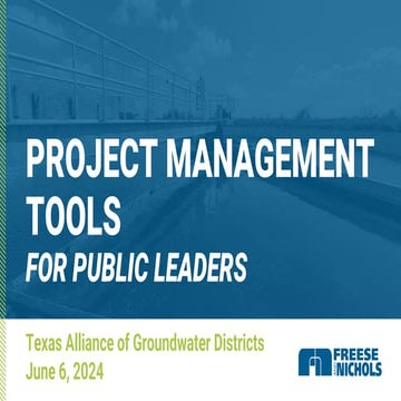 Project Management for Public Leaders - Adam Conner | PDF