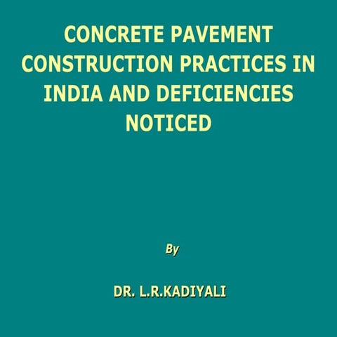 Method of Statement - Pavement works | PDF