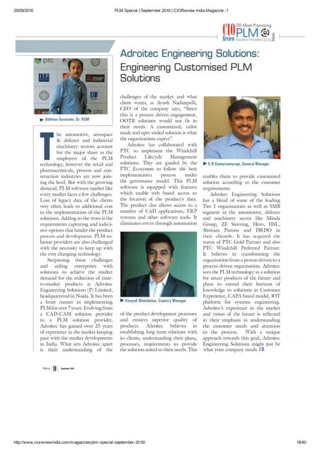 Adroitec Corporate Profile | PDF