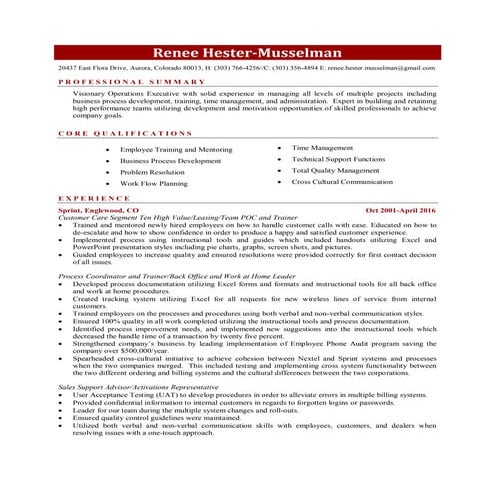 Resume april | DOCX