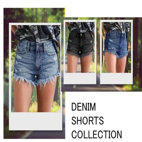 DENIM SHORTS | PPTX | Women\'s Outerwear | Women\'s Clothing