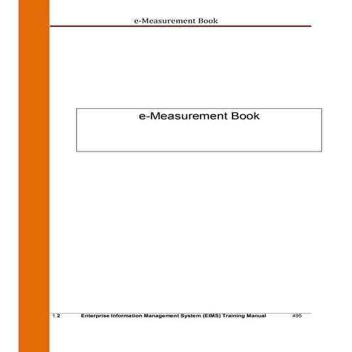 03 e measurement book-ver-1.0 | PDF
