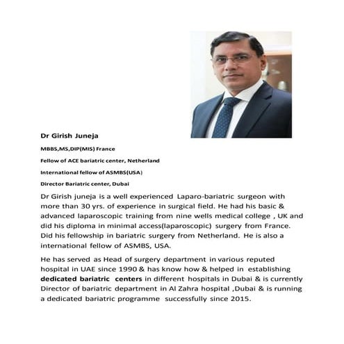 Dr Girish profile | DOCX