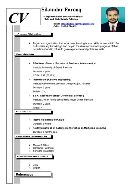 Yadav Mukesh Chunkavan- CV | PDF