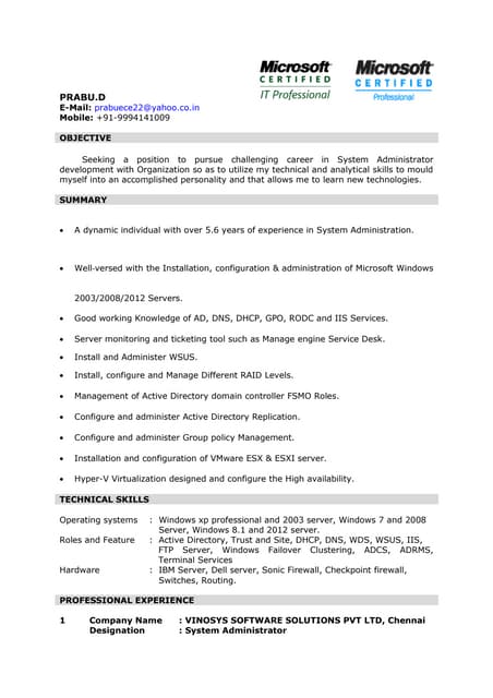 mycv | DOC | Computing | Technology & Computing