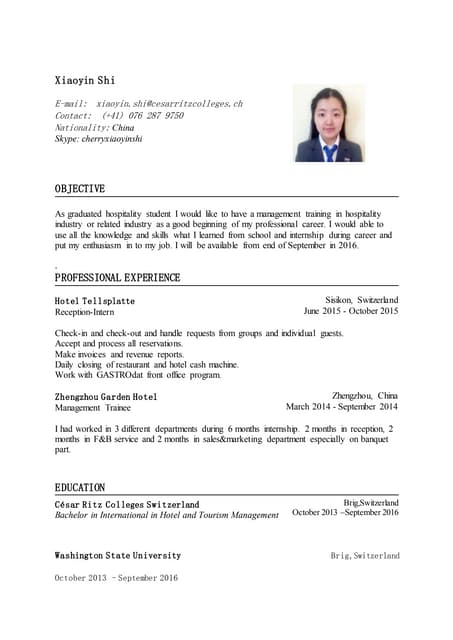 CV with references | PDF | Business | Business and Finance