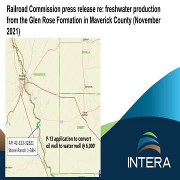 Maverick Aquifer Basin - Gerald E. Grisak | PPTX