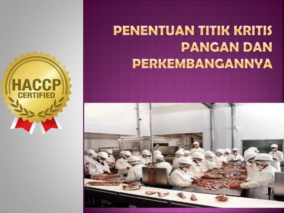 Praktikum analisis bahaya dan titik kendali kritis | PDF