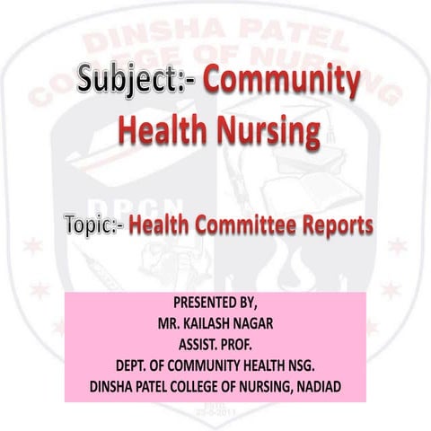 Health Committees | PPSX