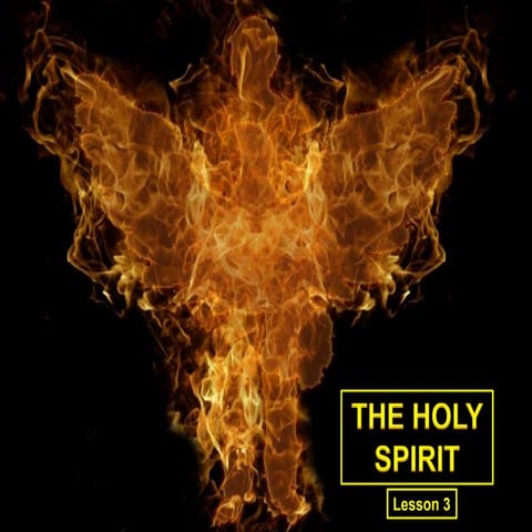 Holy spirit lesson teaching for young co | PPTX