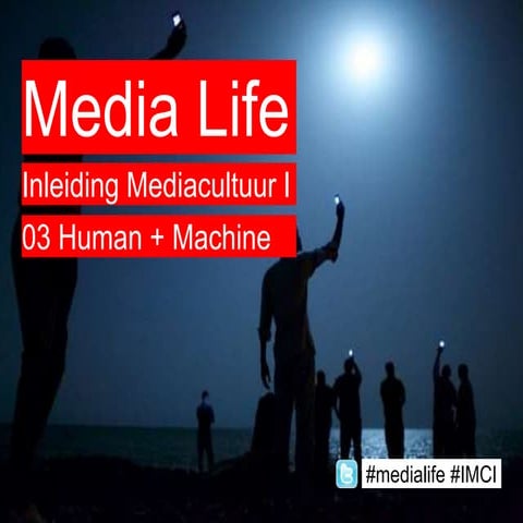 Media Life Human Machine Convergence ICMI 2015 | PPT