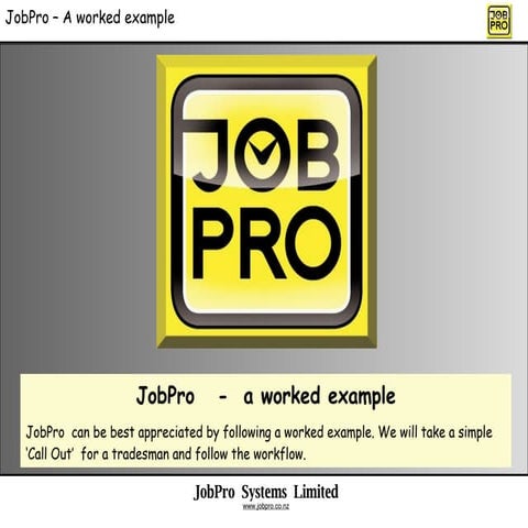 03 Job Pro Atwork | PPT | Desktop Publishing | Computer Software and ...