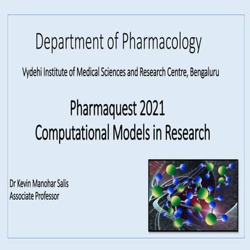 Computational models in research | PPT