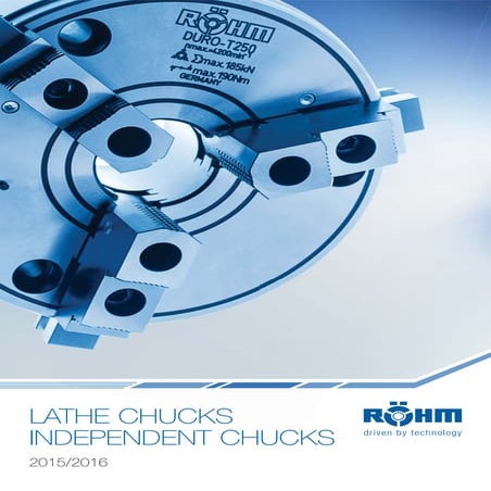 ROEHM LATHE CHUCKS INDEPENDENT CHUCKS | PDF