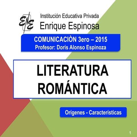 El Romanticismo | PPS