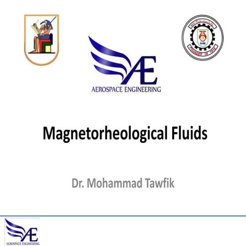 Aero495 Magnetorheological Fluids MRF | PPT