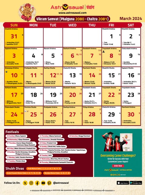 Hindu calander 2020 | PDF | National & Civic Holidays | Holidays