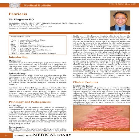 Know more about Psoriasis ,Types and Treatments | PDF