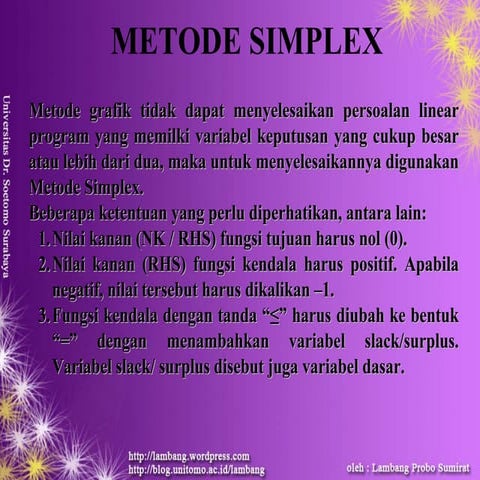 03 metode simplex | PDF