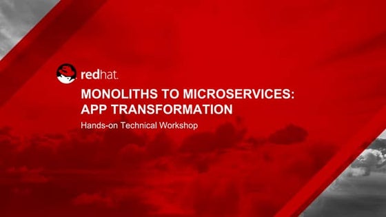Monoliths To Microservices App Transformation Introduction Ppt