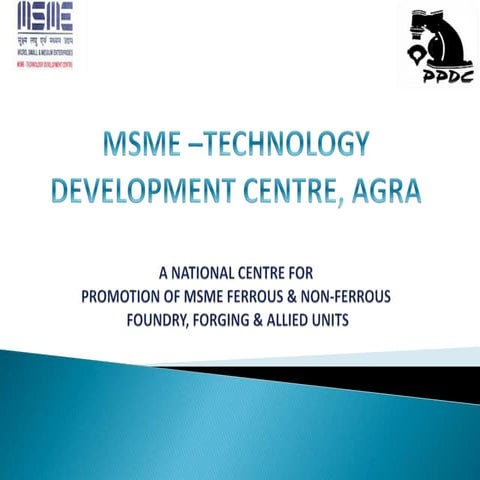 Technology Development Centre, Government Incentives for MSME Units ...