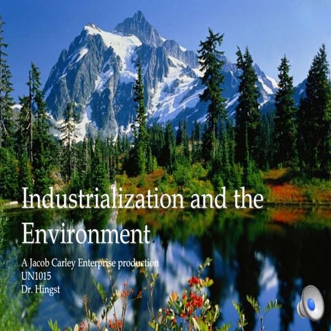 Industrializations Effect on the Environment | PPTX