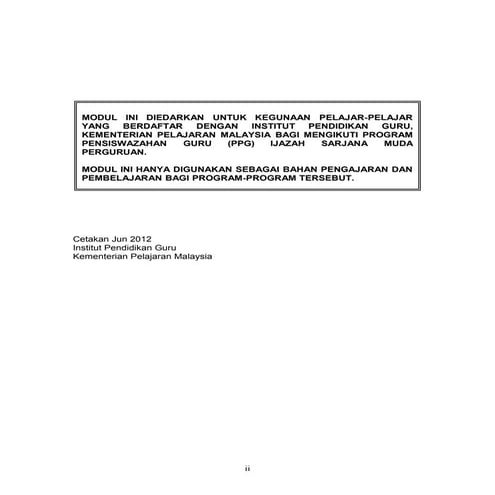 Modul PPG PKP3107 - 01 kulit modul | DOC