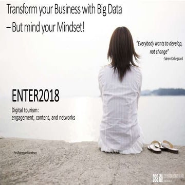 DISRUPT YOUR MINDSET TO WORK WITH BIG DATA | PPTX