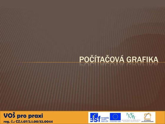 03 prez1(počítačová grafika) | PPT