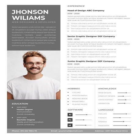 03 professional cv resume template | PDF