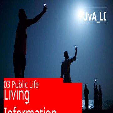 Living Information Lectures on Public Life | PPTX