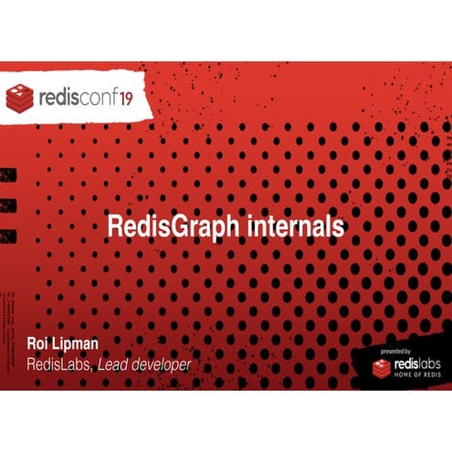 RedisGraph Internals: Roi Lipman | PPT
