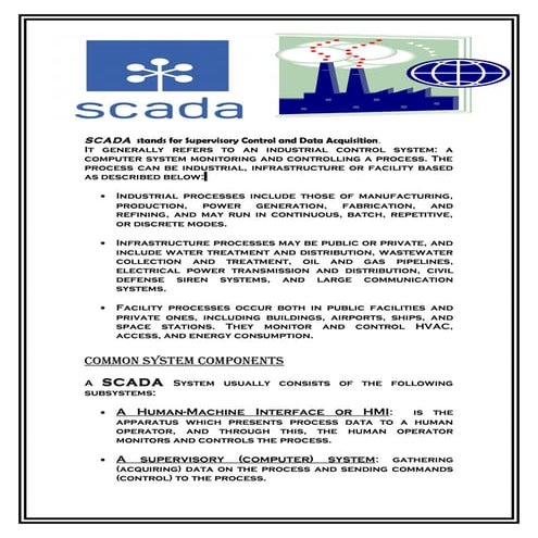 03 scada.synopsis | PDF