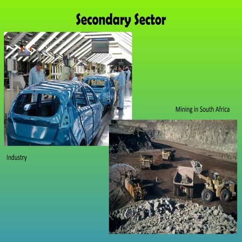 Images Secondary Sector (Introduction and Energy Production) | PPT