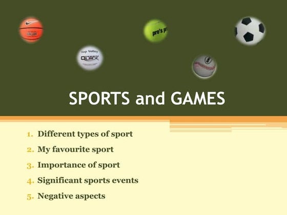 Outdoor and indoor activities | PPTX