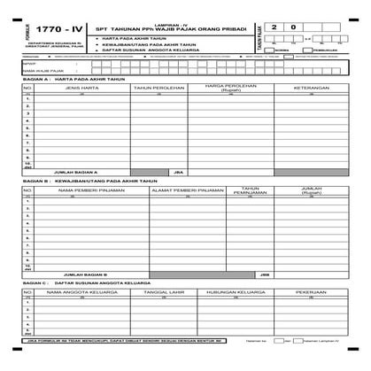 03 tambahan form 1770 iv 2009 | PDF