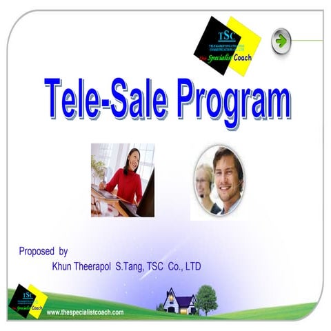 03 tele sales process | PPT
