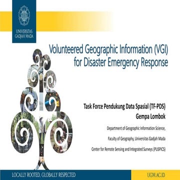 Lecture 8: Volunteered Geographic Information (VGI) for Disaster ...