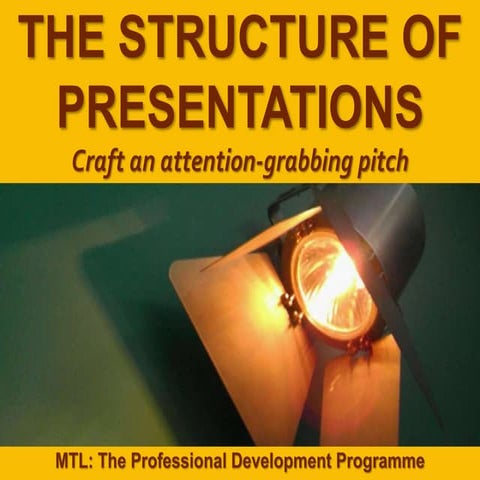 The Structure of Presentations | PPTX