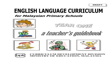 Dokumen standard bahasa inggeris sk tahun 3 | PPT