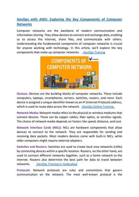 The Basics of Computer Networking | PPTX | Internet | Computing