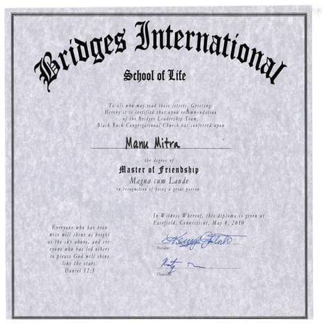 Bridges International Certificate | PDF
