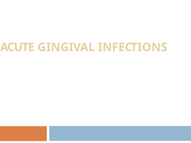 Non plaque induced gingival diseases | PPTX