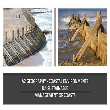 A2 CAMBRIDGE GEOGRAPHY: COASTAL ENVIRONMENTS - SUSTAINABLE MANAGEMENT ...