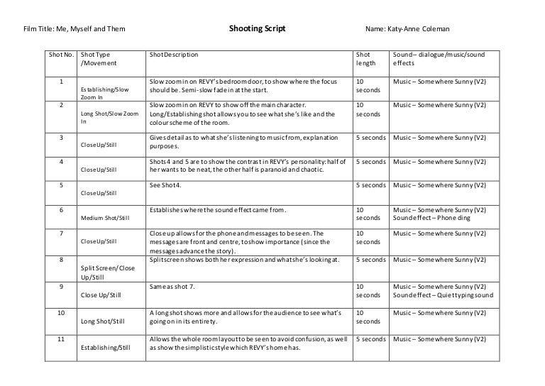 04. shooting script blank yr13