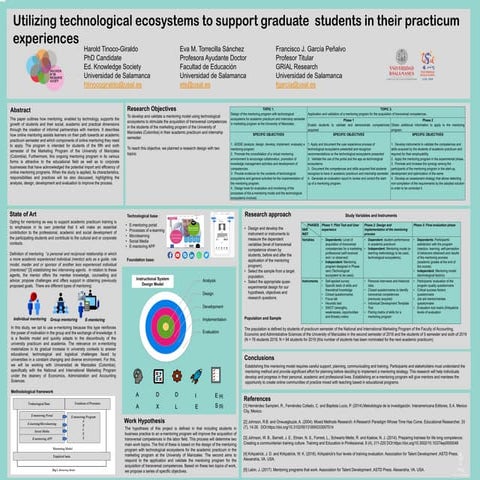Poster: Utilizing technological ecosystems to support graduate students ...