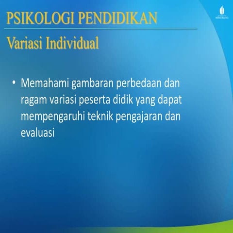 Variasi Individual | PPT