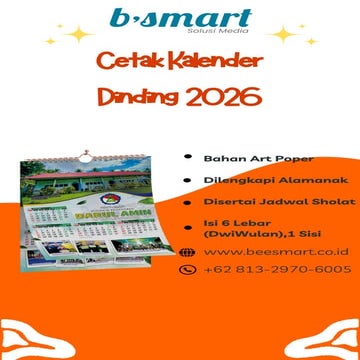 Percetakan Kalender Termurah Nusantara... | PDF