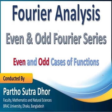 01. Fourier Analysis Physical Intuition _ Fourier Series _ Fourier ...